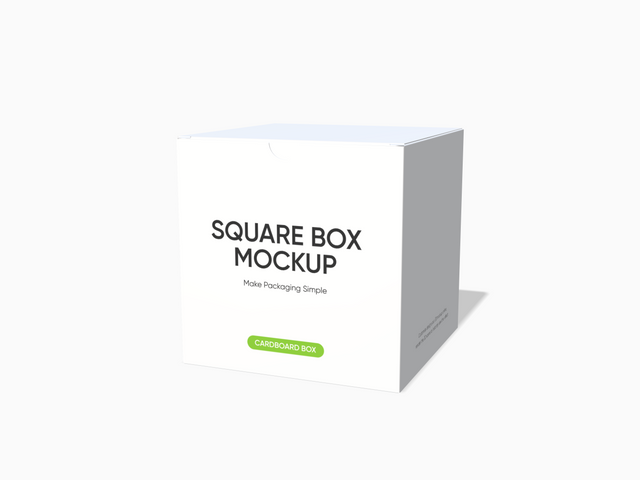 Tuck end open square box – PackHubs